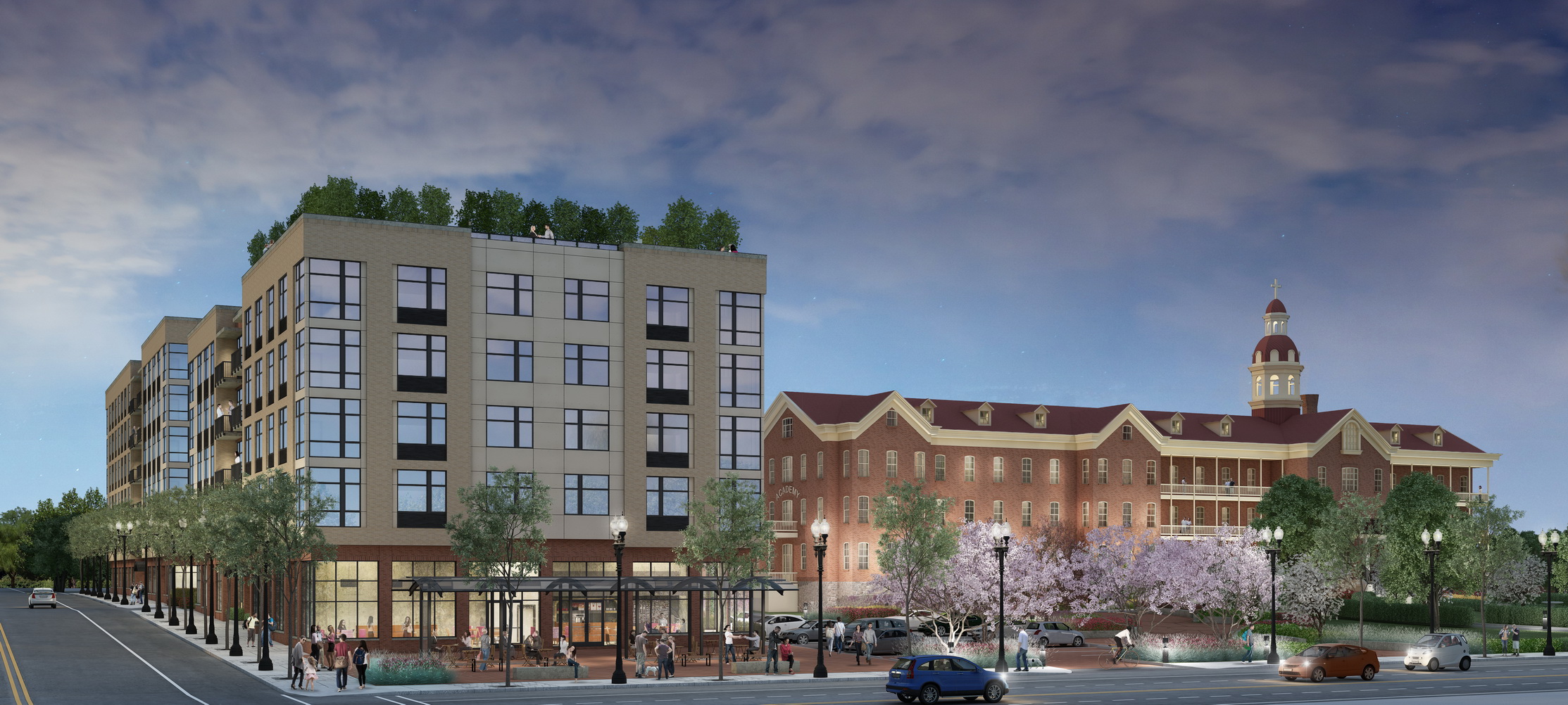 Proposed Providence Academy Site Redevelopment Plan | The Historic Trust