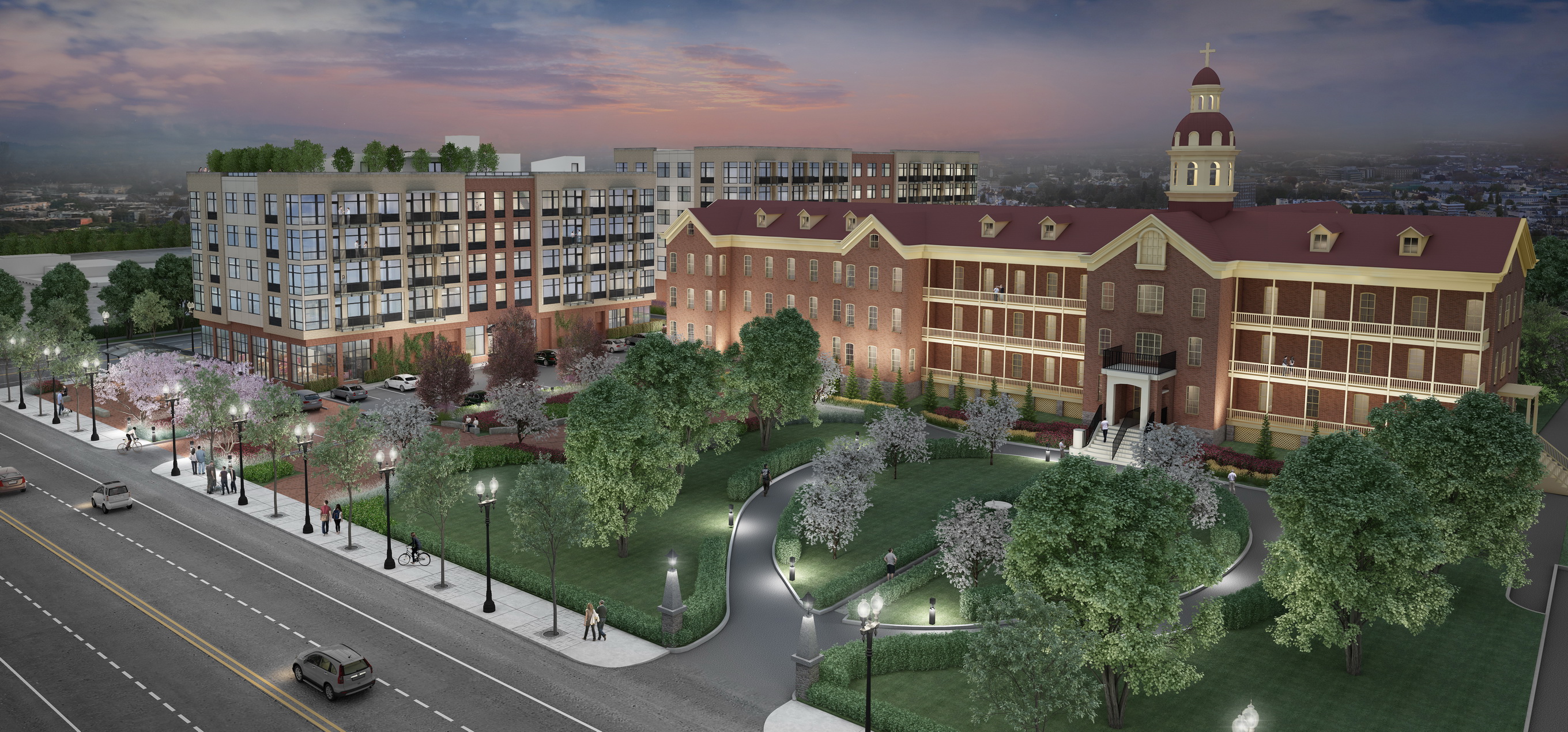Proposed Providence Academy Site Redevelopment Plan | The Historic Trust